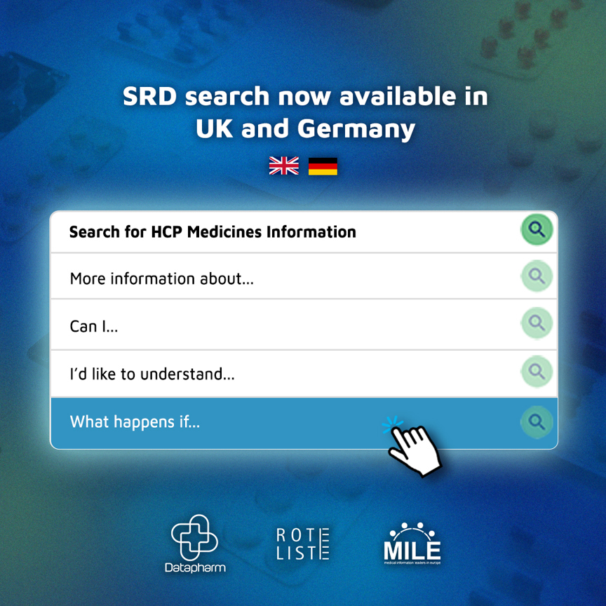 SRDs made accessible through emc